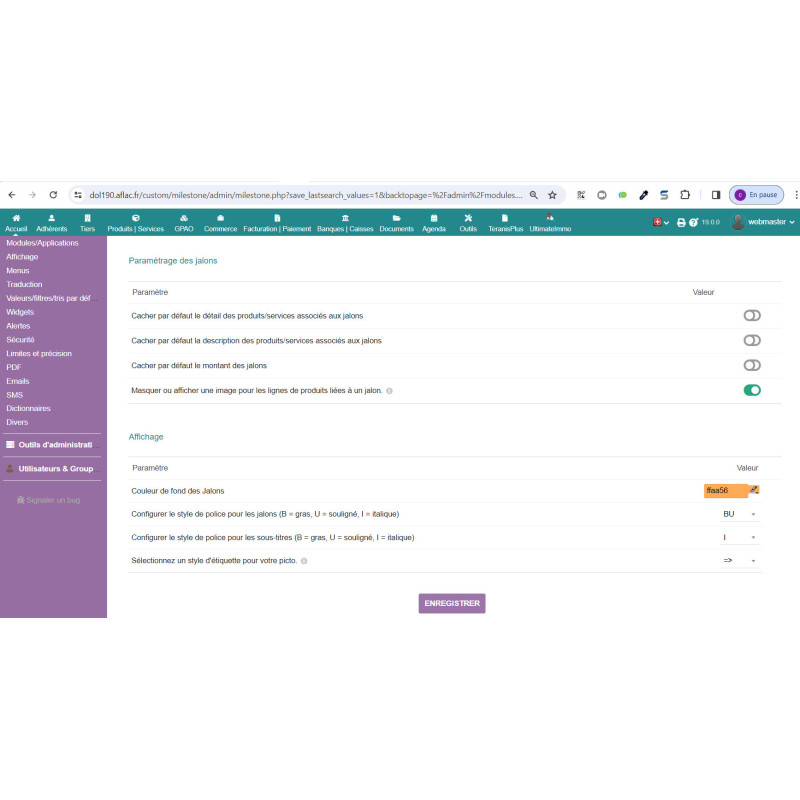 Milestone / jalon 17.0